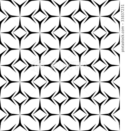 Black and white seamless pattern modern stylish - Stock Illustration ...