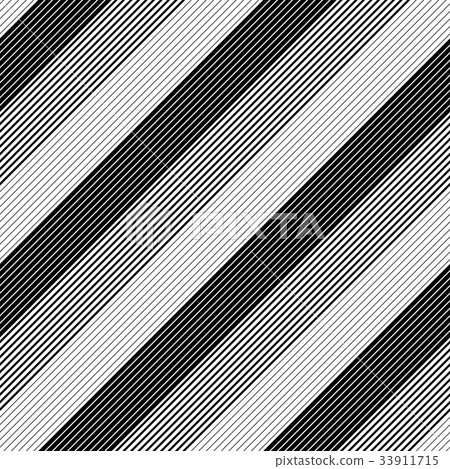 Seamless Diagonal Stripe Pattern - Stock Illustration [33911715] - PIXTA