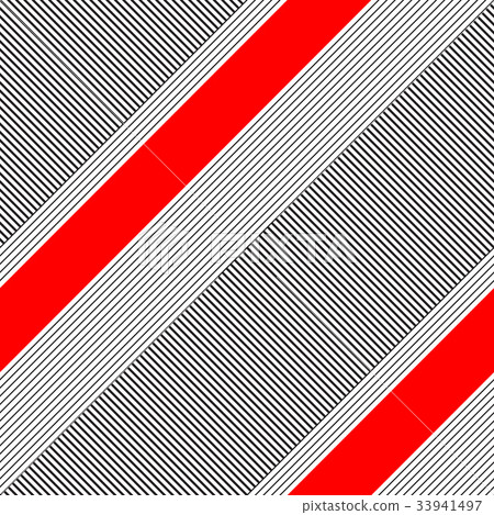 Seamless Diagonal Stripe Pattern - Stock Illustration [33941497] - PIXTA