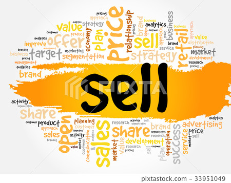SELL word cloud collage-插圖素材 [33951049] - PIXTA圖庫