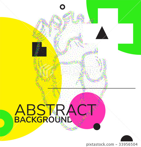 Heart poster background - Stock Illustration [33956504] - PIXTA