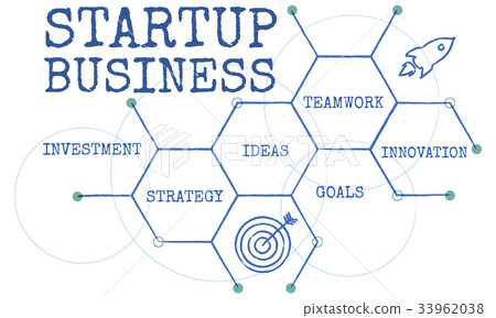 Start Up Business Goals Strategy - Stock Illustration [33962038] - PIXTA