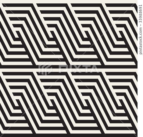 Repeating Slanted Stripes Modern Texture - Stock Illustration [33988691 ...