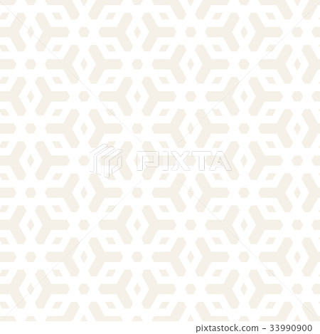 Vector Seamless Pattern. Abstract Geometric - Stock Illustration ...