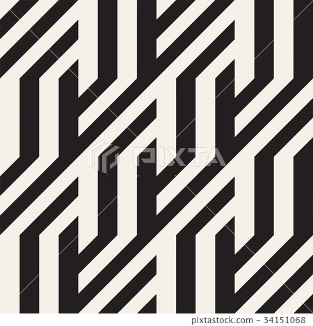 Repeating Slanted Stripes Modern Texture - Stock Illustration [34151068 ...