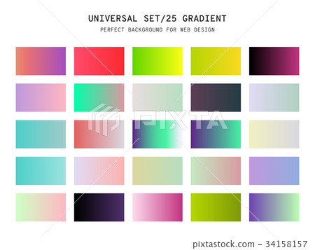 Universal gradient background for design - Stock Illustration [34158157 ...