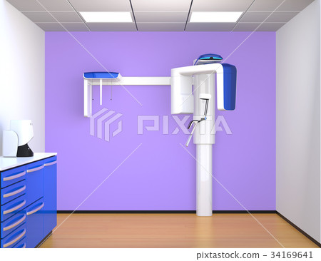 Image of dental radiography room - Stock Illustration [34169641] - PIXTA