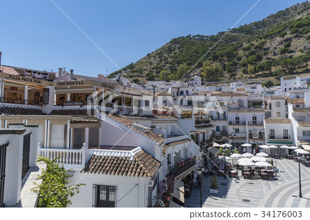 White village Mijas Square @ Spain - Stock Photo [34176003] - PIXTA