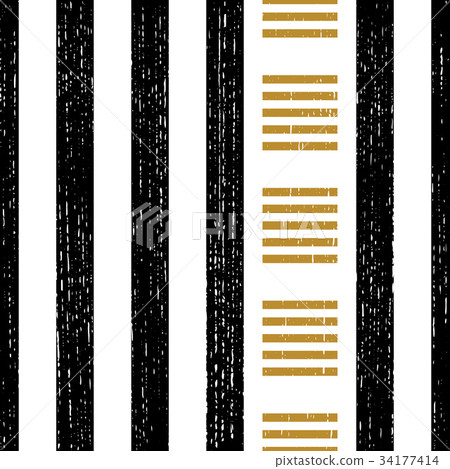 Seamless Vertical Stripe and Square Pattern - Stock Illustration ...