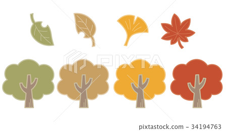 Autumn dead tree - Stock Illustration [34194763] - PIXTA