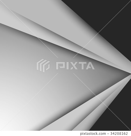 Dark gray abstrack background with shadow, eps10-插圖素材 [34208162] - PIXTA圖庫