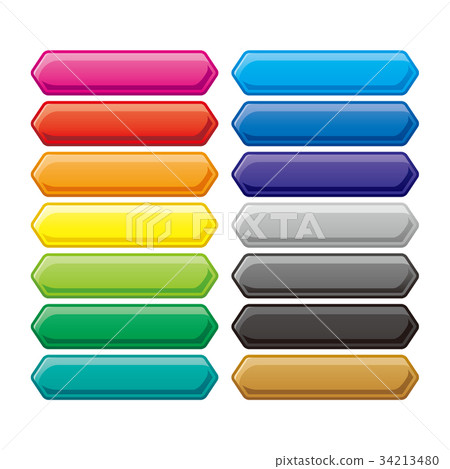Clear button set - Stock Illustration [34213480] - PIXTA