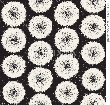 Grungy vector pattern with scattered circle shapes - Stock Illustration ...