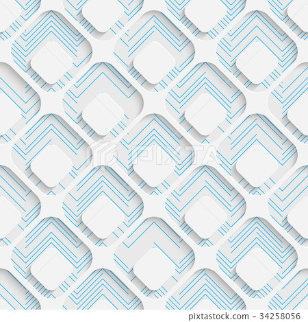 Seamless Square Design. Futuristic Tile Pattern - Stock Illustration ...