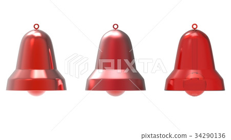 Red bell - Stock Illustration [34290136] - PIXTA
