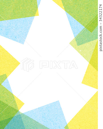 Textile paper square - Stock Illustration [34322174] - PIXTA