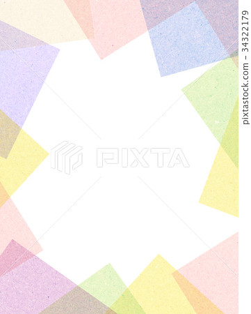 Textile paper square - Stock Illustration [34322179] - PIXTA
