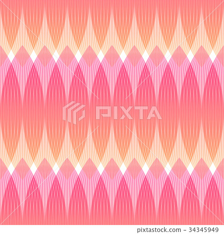 Abstract pattern in pink and orange colors - Stock Illustration ...