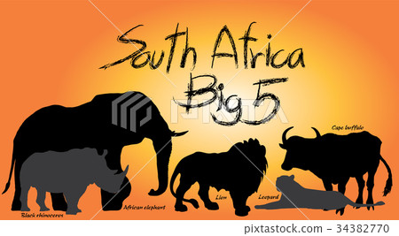 Big five Illustration vector. - Stock Illustration [34382770] - PIXTA