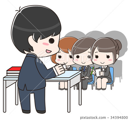 Company information session - Stock Illustration [34394800] - PIXTA