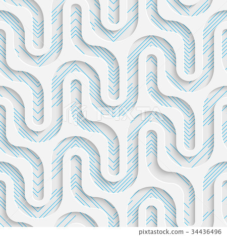 Seamless Wrapping Pattern - Stock Illustration [34436496] - PIXTA