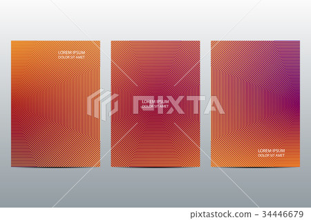 Minimal abstract covers design. Poster background - Stock Illustration ...