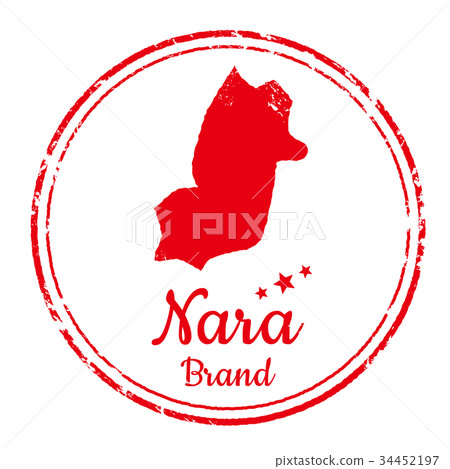 Nara stamp - Stock Illustration [34452197] - PIXTA