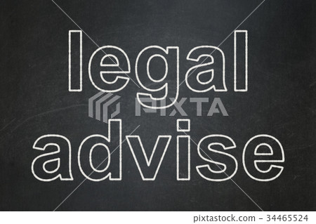 Law concept: Legal Advise on chalkboard background - Stock Illustration [34465524] - PIXTA