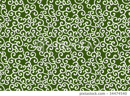 Background material: arabesque pattern |... - Stock Illustration ...