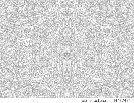 Abstract outline pattern - Stock Illustration [34482435] - PIXTA