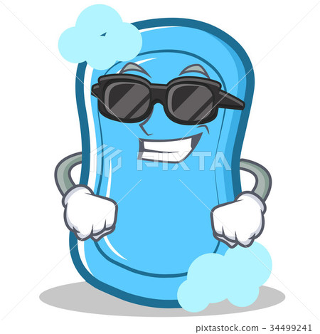 Super cool blue soap character cartoon - Stock Illustration [34499241 ...