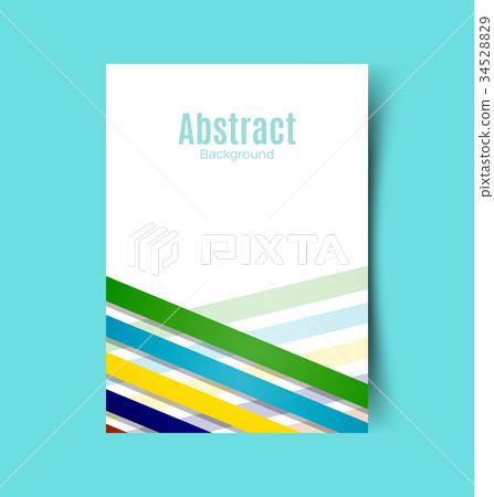 abstract report cover - Stock Illustration [34528829] - PIXTA