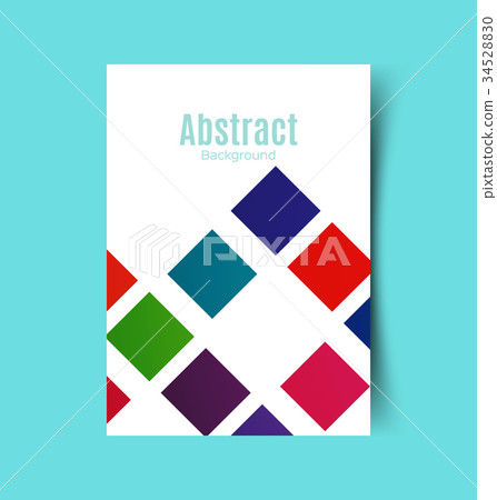 abstract report cover - Stock Illustration [34528830] - PIXTA