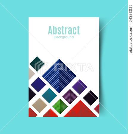 abstract report cover - Stock Illustration [34528833] - PIXTA