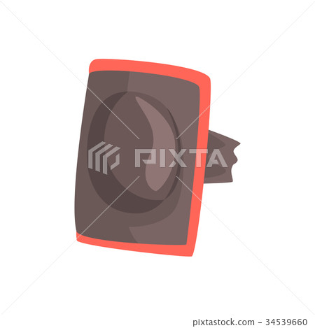 Protective elbow pad cartoon vector Illustration - Stock Illustration ...