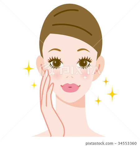 Beautiful skin - Stock Illustration [34553360] - PIXTA