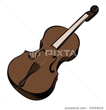 Violin icon cartoon - Stock Illustration [34569816] - PIXTA