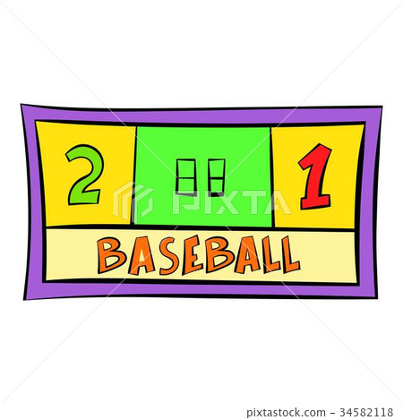 Baseball score icon, icon cartoon - Stock Illustration [34582118] - PIXTA