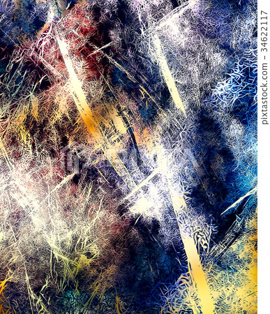 abstract background with filigrane fractal - Stock Illustration ...