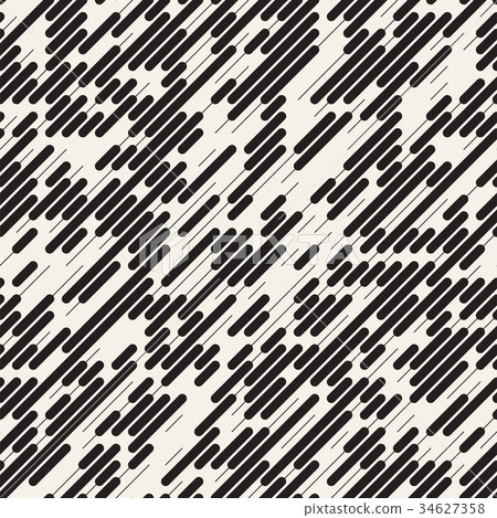 Vector Seamless Irregular Lines Grid Pattern - Stock Illustration ...