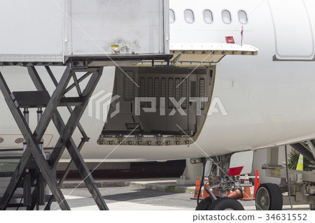 Airplane cargo compartment - Stock Photo [34631552] - PIXTA