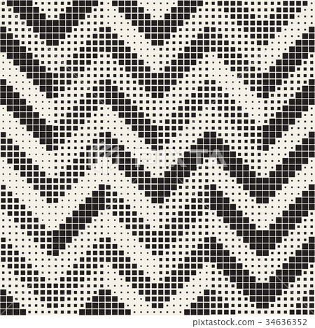 Seamless Irregular Geometric Pattern. Abstract - Stock Illustration ...