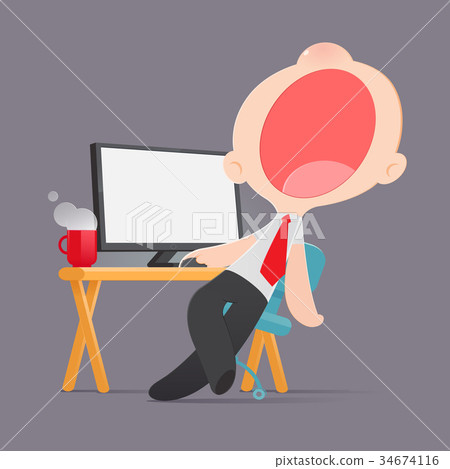 Lazy - Stock Illustration [34674116] - PIXTA