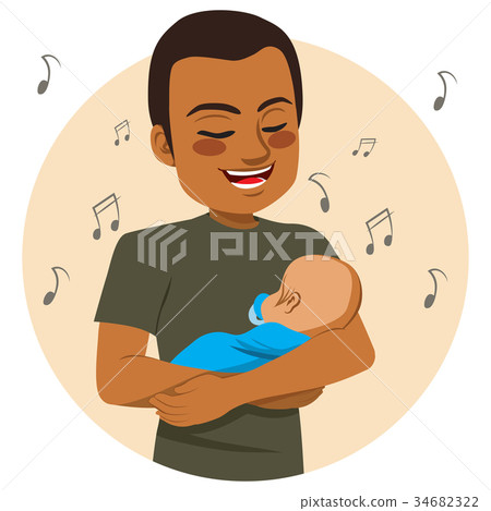 Singing Father - Stock Illustration [34682322] - PIXTA