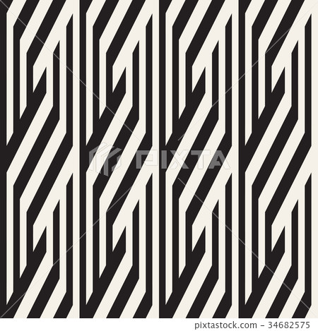 Repeating Slanted Stripes Modern Texture - Stock Illustration [34682575 ...