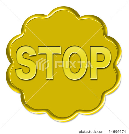 STOP alphabet - Stock Illustration [34696674] - PIXTA