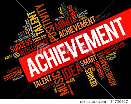Achievement word cloud collage - Stock Illustration [34730827] - PIXTA