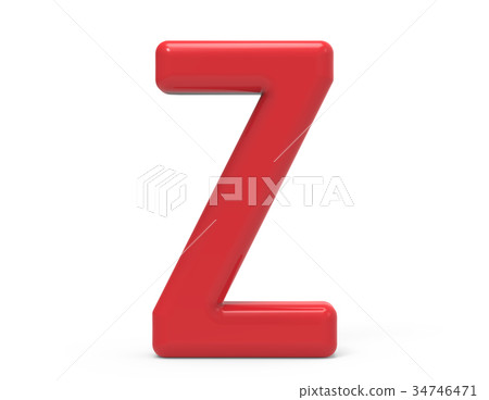 red letter Z - Stock Illustration [34746471] - PIXTA
