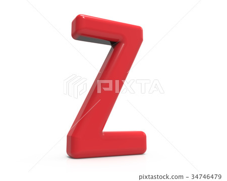 red letter Z - Stock Illustration [34746479] - PIXTA