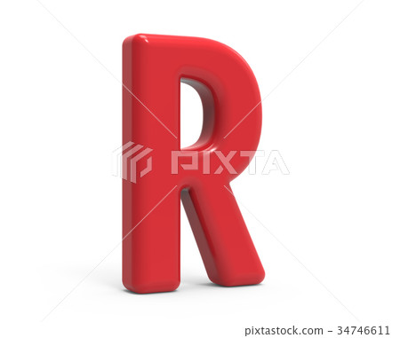 red letter R - Stock Illustration [34746611] - PIXTA